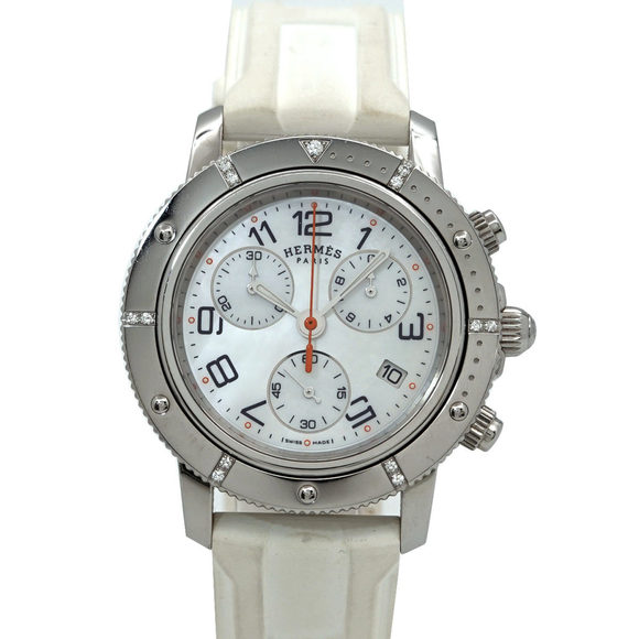 Hermes | Accessories | Hermes Hermes Clipper Diver Chronograph Cp2 43 ...